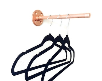 Copper clothing rack | Etsy