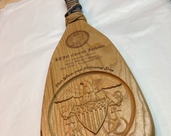Navy paddles | Etsy