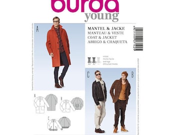 Burda Style Sewing PATTERN 7018 Women's Jacket Sizes