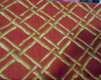 Rust color fabric | Etsy