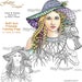 Fay Goddess Fairy Tangles Printable Coloring Sheets Adult