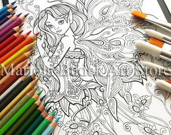 Coloring pages Coloring books mariolabudek by MariolaBudekArt