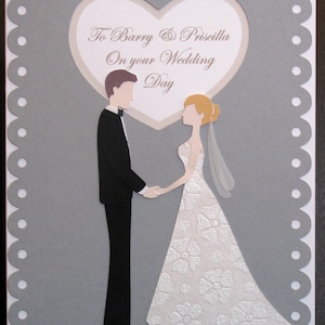 Custom wedding card | Etsy