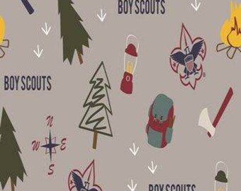 Boy scout fabric | Etsy