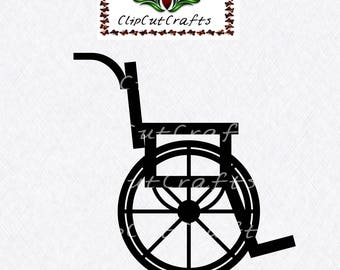 Wheelchair svg | Etsy