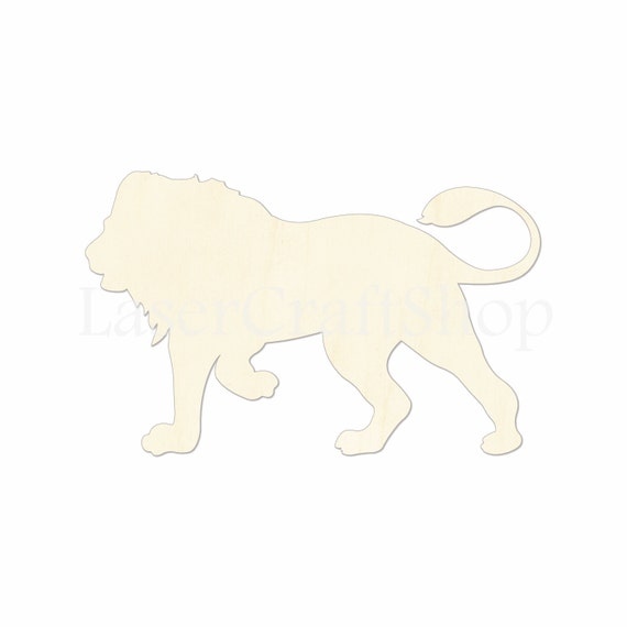 2 34 Narnia Aslan Lion Wooden Cutout Shape