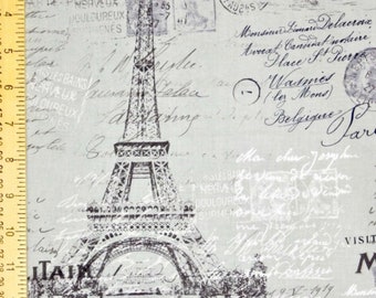 Paris fabric | Etsy