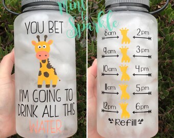 Funny water bottle | Etsy