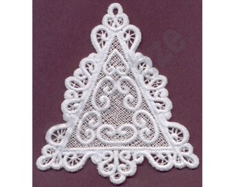 Triangle embroidery | Etsy