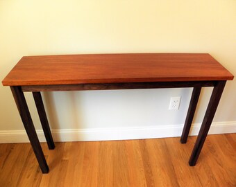 Walnut entry table | Etsy