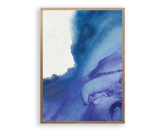 Blue wall art | Etsy