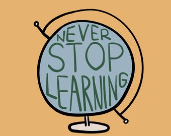 Never stop learning | Etsy