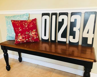 Vintage scoreboard | Etsy