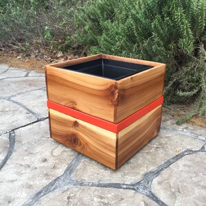 Cedar planter | Etsy