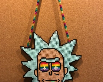 Rick morty perler | Etsy