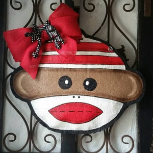 Sock monkey decor | Etsy