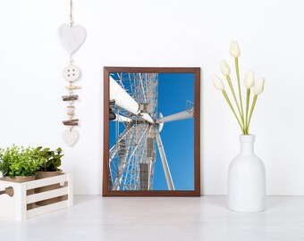 3D paper craft ferris wheel Paper Craft Printable PDF