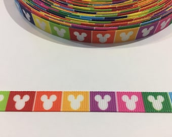 Mickey mouse ribbon | Etsy