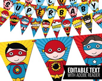 Banderines Cumpleaños Safari. Guirnalda Fiesta Cumpleaños