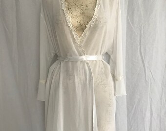 White robe | Etsy