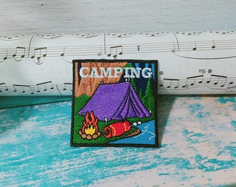 Camp patch | Etsy