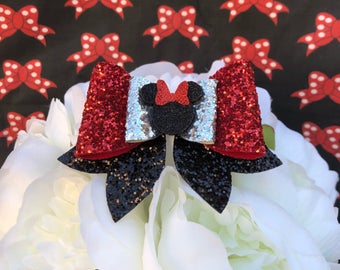 Minnie mouse bow | Etsy