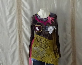 Upcycled clothing | Etsy