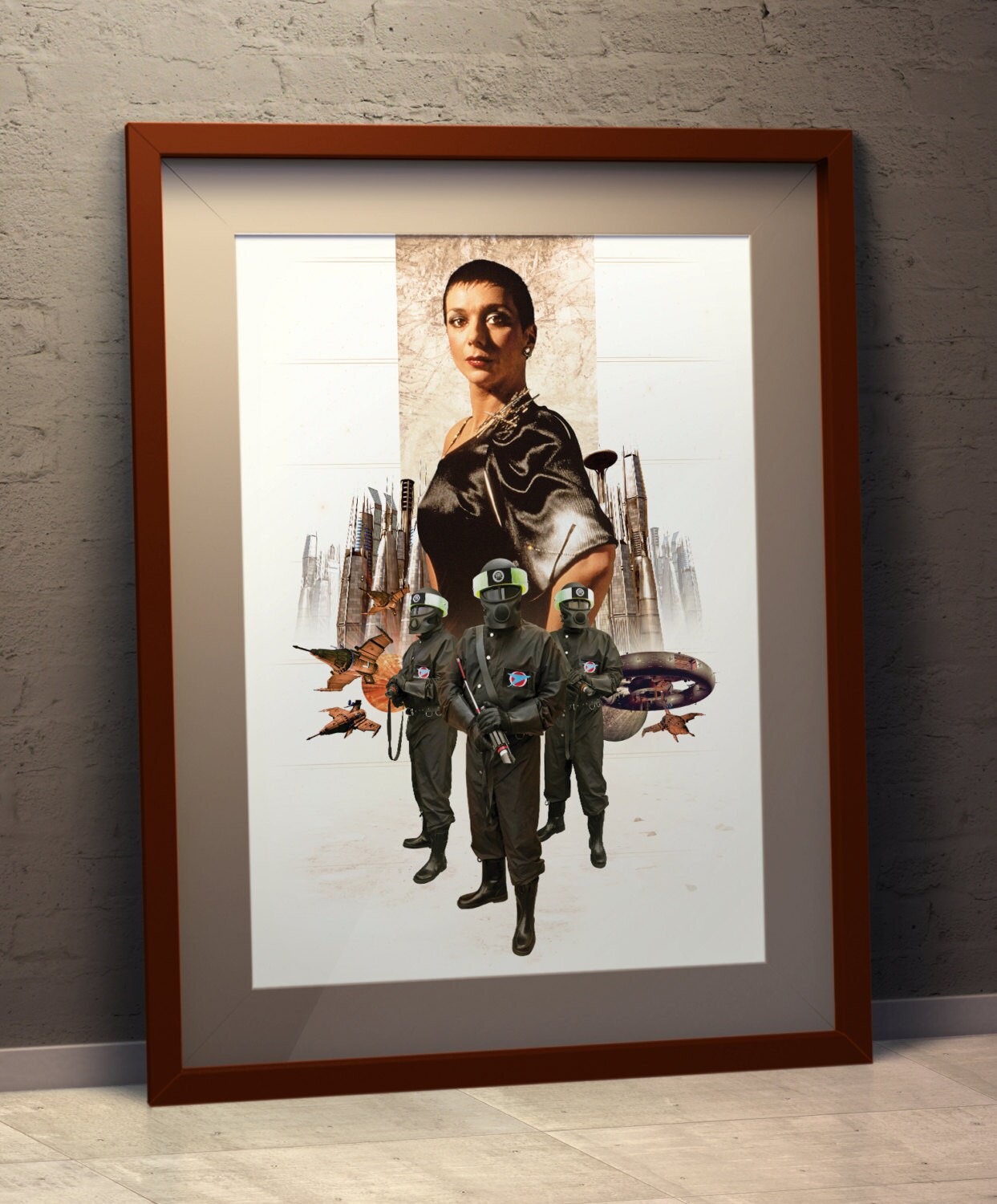 Servalan Blake's 7 A3 Poster