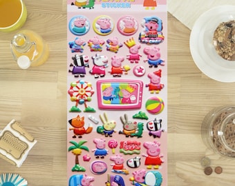 Peppa pig stickers | Etsy