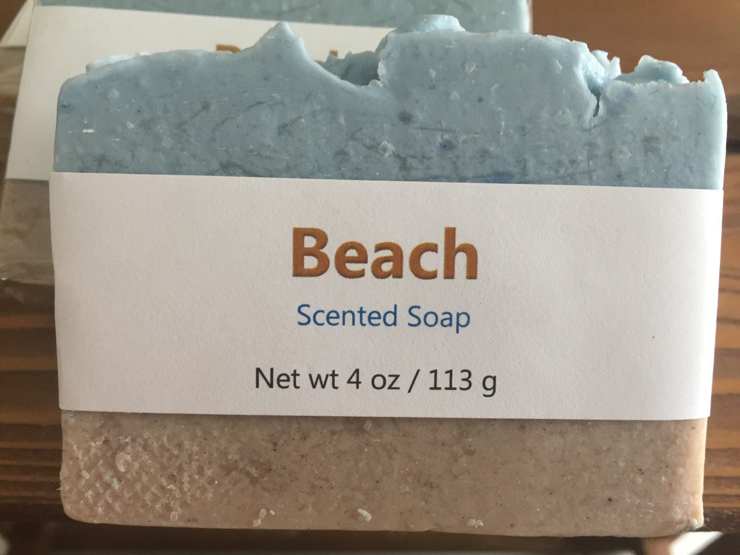 Beach Type Scented Cold Process Soap with Shea Butter