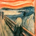 Edvard Munch The Scream Canvas Box Art A4 A3 A2