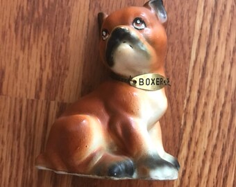 Ceramic boxer | Etsy