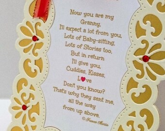 New grandmother card | Etsy
