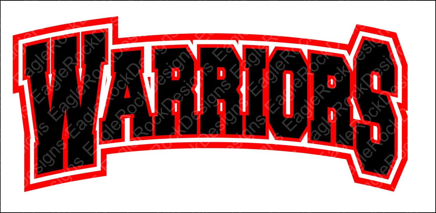 Warriors SVG DXF EPS Cut File for Cameo and Cricut Warriors