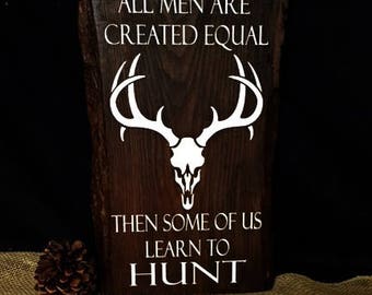Hunting sign | Etsy