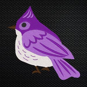 Bird embroidery | Etsy