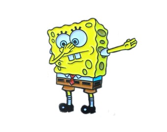 Spongebob pin | Etsy