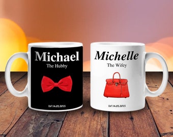 His and hers mugs | Etsy