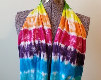 Tie dye scarf | Etsy