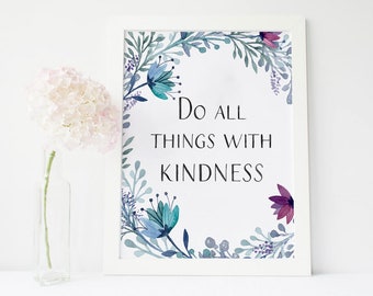 Kindness quotes | Etsy