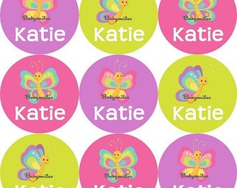 Butterfly labels | Etsy