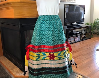Native American Ribbon Skirt