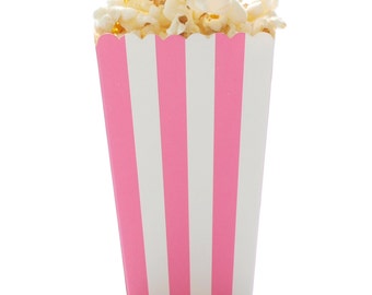 Pink popcorn box | Etsy