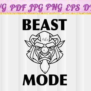 Beast mode svg | Etsy