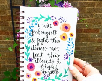 eating disorder recovery printable adult coloring page