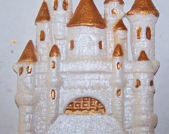 Castle cake topper | Etsy