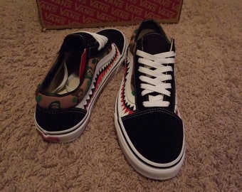 Bape vans | Etsy