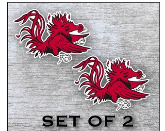 Gamecock decal | Etsy