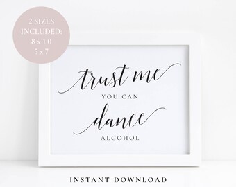 You can dance sign | Etsy