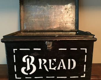 Vintage bread box | Etsy